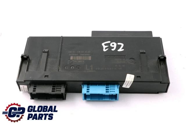 BMW E92 ECU Body Control Module Junction Box L1 PL2 JBBFE 9150718 EUR ...