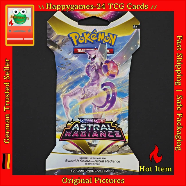 POKEMON ASTRAL RADIANCE Booster Pack carte PAK TCG sigillato nuovo ...