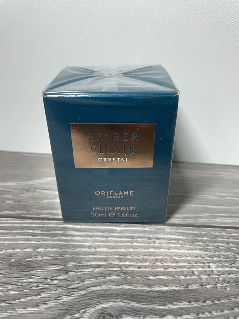 ORIFLAME AMBER ELIXIR Crystal Eau de Parfum for Her £16.86 - PicClick UK