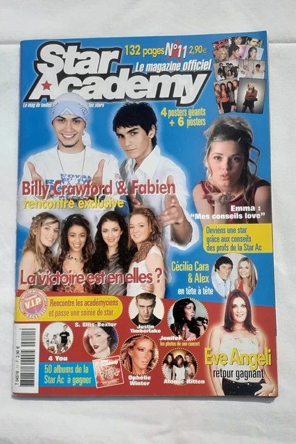 MAGAZINE STAR ACADEMY le magazine officiel Nolwenn Leroy N° 11 avec ...