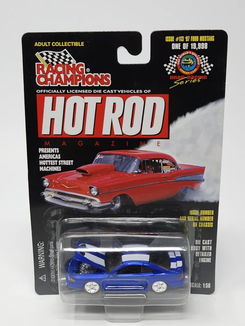 RACING CHAMPIONS HOT Rod Magazine Drag Racing Issue #113 '97 Ford ...