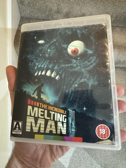 THE INCREDIBLE MELTING Man Blu-ray & DVD Rare Arrow Video 2 Disc ...