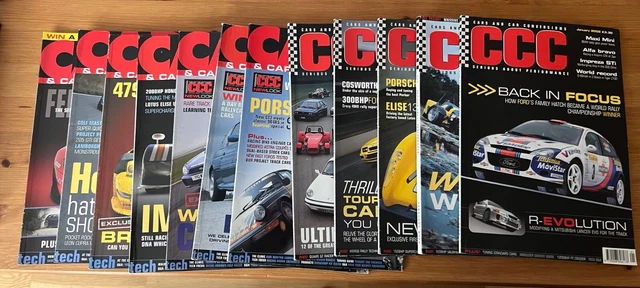 CARS AND CAR Conversions CCC magazines all of 2002 £280.00 - PicClick UK