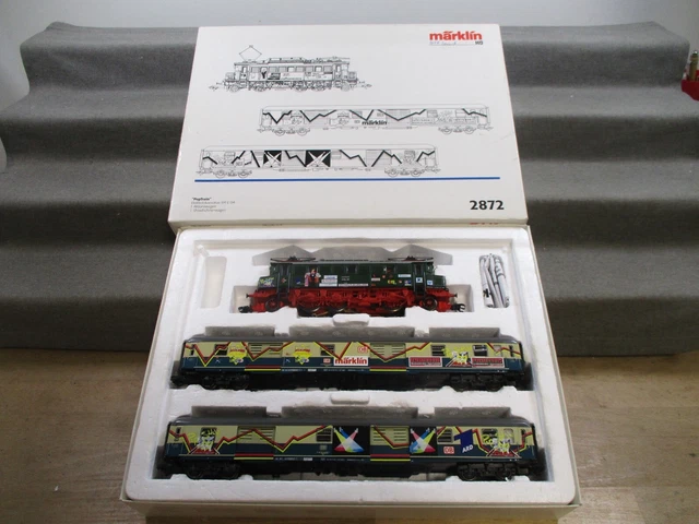 MÄRKLIN SPUR H0 2872 Zugset PopTrain mit E-Lok BR E 04 DB Digital ...