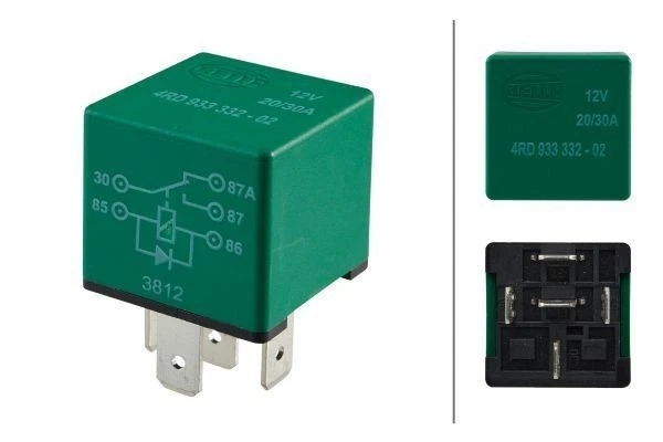 HELLA RELAYS (4RD 933 332-021) Relay, main current 5 Pin OEM £10.90 ...