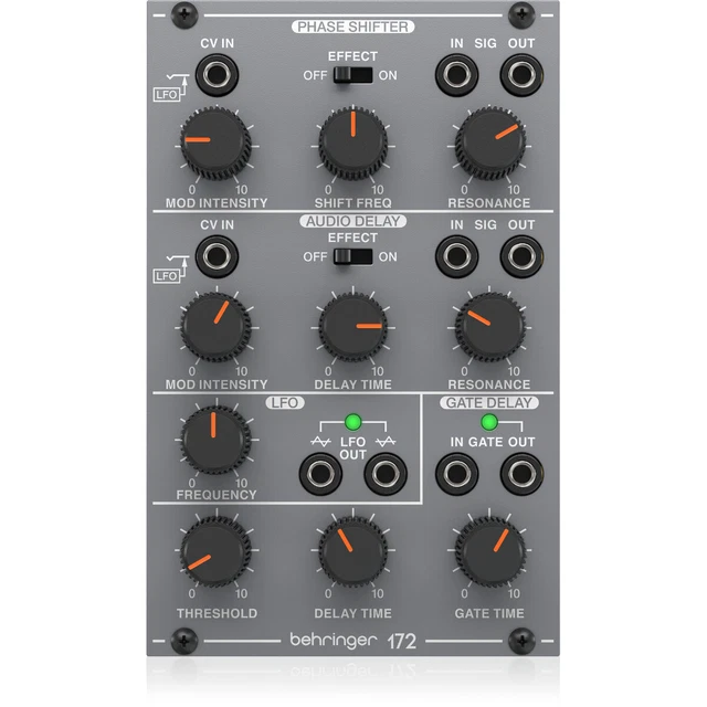 511378 BEHRINGER 172 Phase Shifter/Delay/Lfo Modulo Eurorack System 100 ...