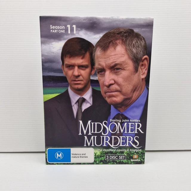 MIDSOMER MURDERS SEASON 11 Part 1 Boxset DVD 2008 Region 4 3 Discs ITV Studios $19.95 - PicClick AU