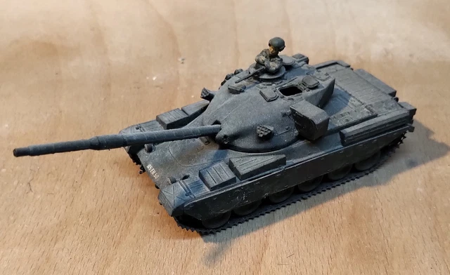 AIRFIX CHIEFTAIN TANK 1/76 Gebaut Mit Commandeur Figur Gebraucht EUR 3 ...