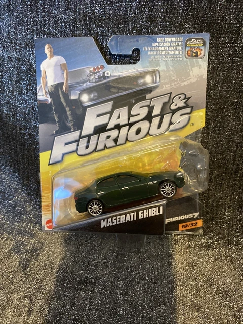 MATTEL FAST AND Furious Maserati Ghibli 19/32 £10.00 - PicClick UK