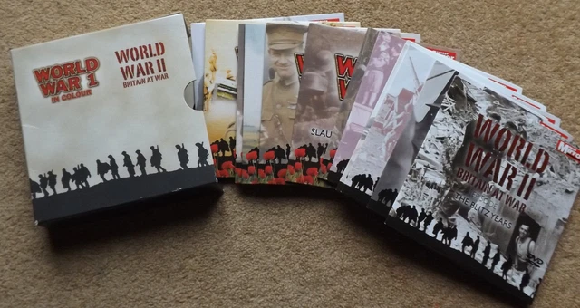 WORLD WAR 1 In Colour & World War 2- Britain At War - Daily Mirror 14 ...