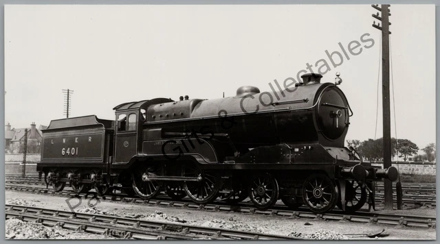 LNER STEAM TRAIN Loco #6401 James Fitzjames London North Eastern ...