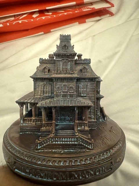 DISNEYLAND PARIS PHANTOM Manor Model Figure Building Disney Parks ...