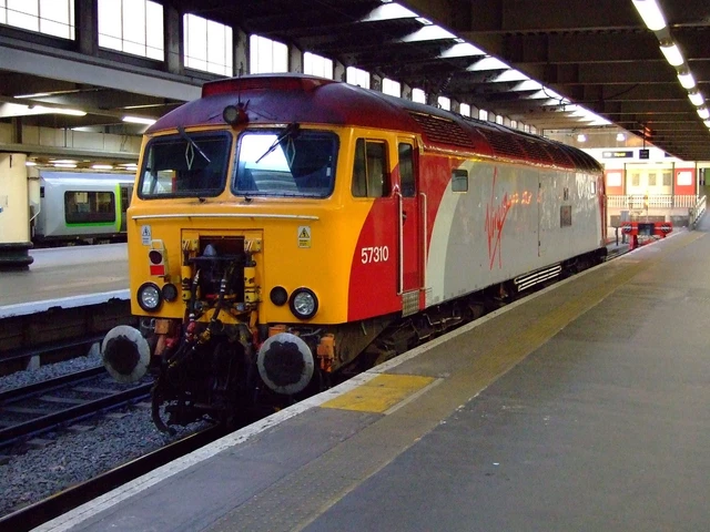 CLASS 57 57310 6x4 Quality British Rail Photo £0.99 - PicClick UK