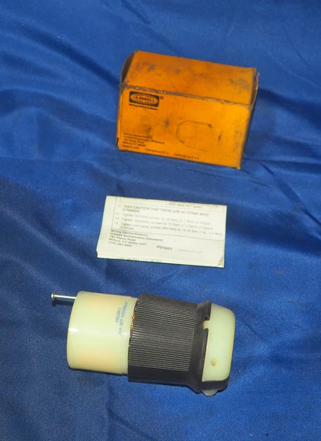 HUBBELL TWIST-LOCK LOCKING Device HBL2813 Genuine OEM NOS Heavy Duty ...