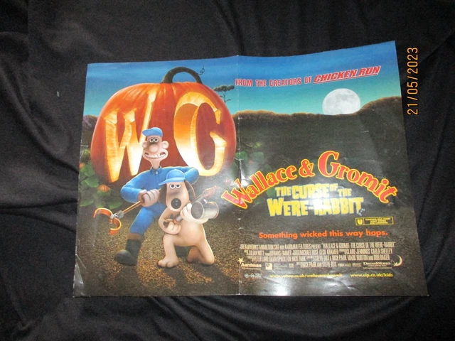 WALLACE & GROMIT The Curse Of The Were-Rabbit Poster Mini A3 £2.99 ...