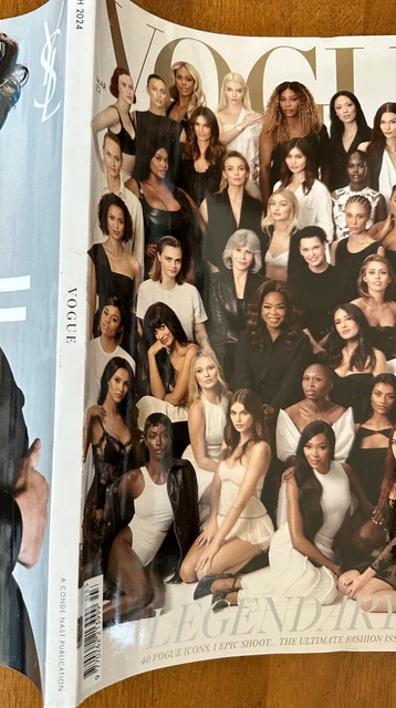 BRITISH VOGUE UK Magazine March 2024 - Edward Enninful Final Edition ...