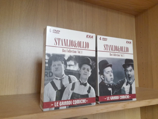 STANLIO & E Ollio Box Collection Le Grandi Comiche Vol. 1 & 2 Dvd ...