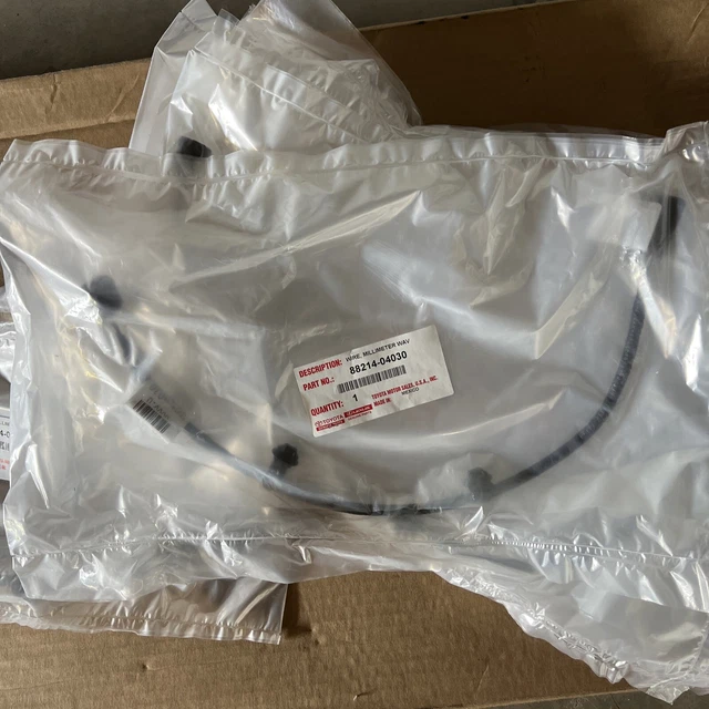 GENUINE TOYOTA TACOMA Wire Millimeter Wave Radar Sensor OEM 88214-04030 ...