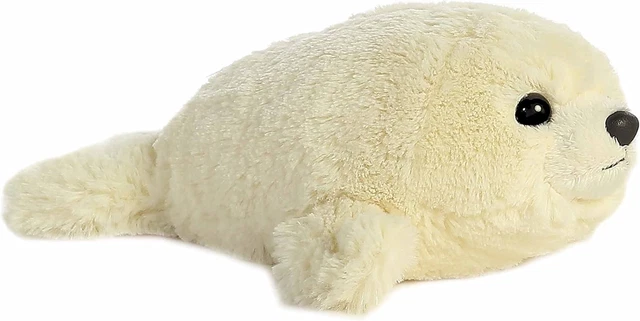 AURORA, 31384, MINI Flopsie Baby Harp Seal, Soft Toy, White £19.51 ...
