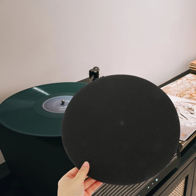 FELT RECORD PLAYER Mat Turntable Platter Slipmat Plate Protectors Vinyl ...