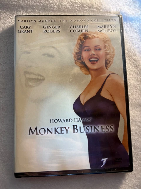 MONKEY BUSINESS (NEW DVD, 2002, Marilyn Monroe Diamond Collection) £6. ...