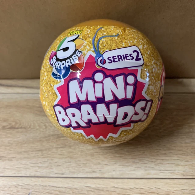 ZURU 5 SURPRISE Mini Brands Ball Series 2 Minis Miniature Miniatures ...