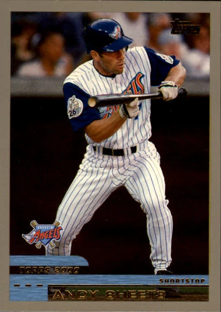2000 CARTES DE baseball Topps Anaheim Angels #149 feuilles Andy EUR 1 ...