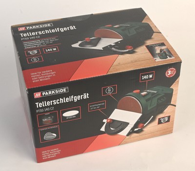 PARKSIDE PLATE GRINDER Plate Grinder 140W Grinder PTSG 140 C2-NEW £12. ...