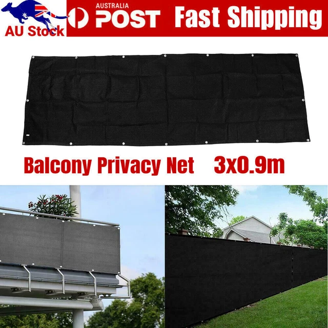 3M BALCONY PRIVACY Screen Fence Mesh For Windscreen Balcony Sun Shade ...