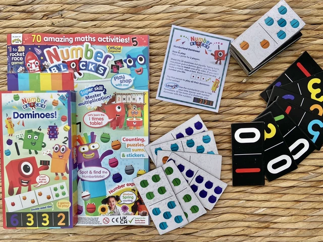 CBEEBIES NUMBERBLOCKS MAGAZINE #21 With Number Blocks 26 -29 £14.50 ...