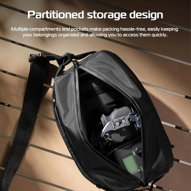 SLING CAMERA BAG, Waterproof Camera Backpack with Tripod Holder, Dslr ...