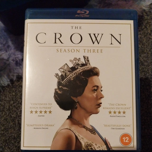 THE CROWN - COMPLETE SERIES 3 BLU RAY 3rd Third Season Three New UK R2 ...