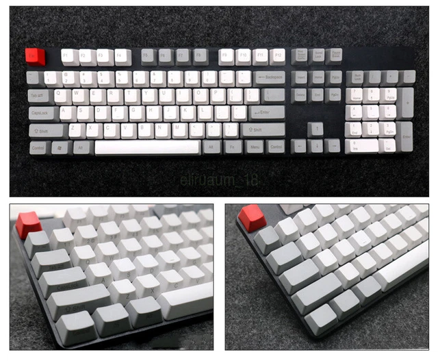 UNIVERSAL 108 PBT Key Caps, OEM, Keycaps for Mechanical Keyboard ...