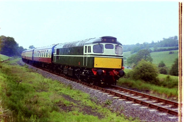 35MM RAILWAY COLOUR Negative Class 27 D5410 on the Severn Valley ...