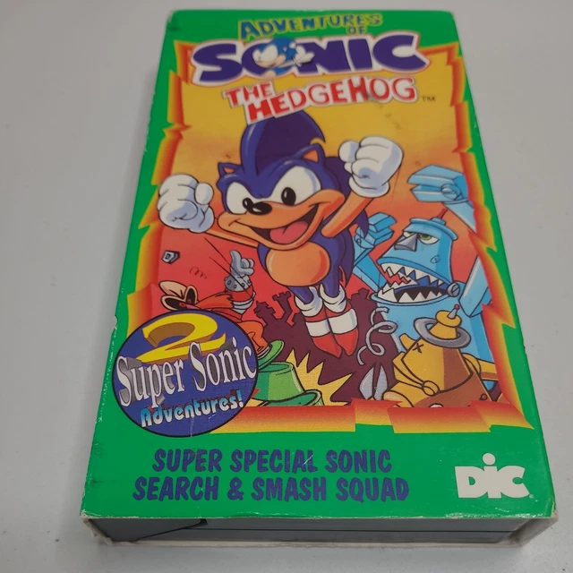 ADVENTURES OF SONIC The Hedgehog VHS Video Tape Super Special, Search ...