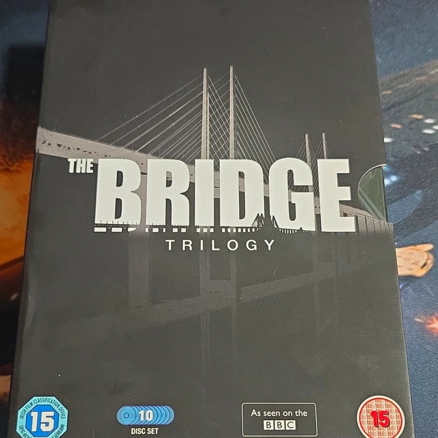 Bbc The Bridge Seasons 1 3 Dvd Box Set 15 Sofia Helin Kim Bodnia Subs £