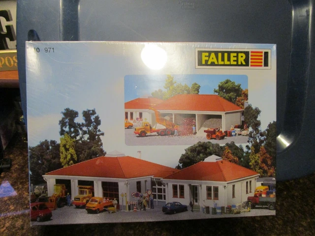 FALLER, HO, 971, Bauhof Builder's Yard Kit, Mint, Sealed in OB. EUR 17 ...