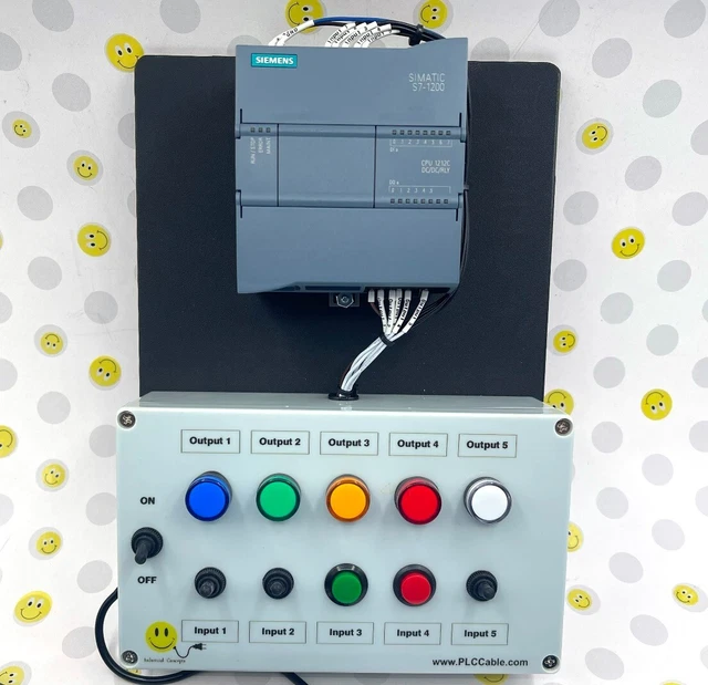 SIEMENS S7 1200 PLC Trainer, Cable, Software, Ethernet, TIA Portal V20 ...