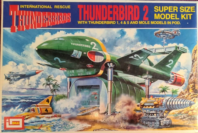 IMAI THUNDERBIRD 2 Super Size Model Kit #B-1511 Gerry Anderson *SEALED ...