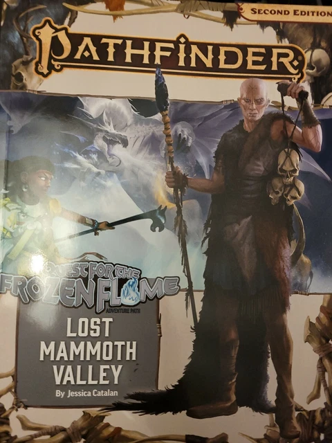 PATHFINDER 2E QUEST for the Frozen Flame Lost Mammoth Valley J catalan ...
