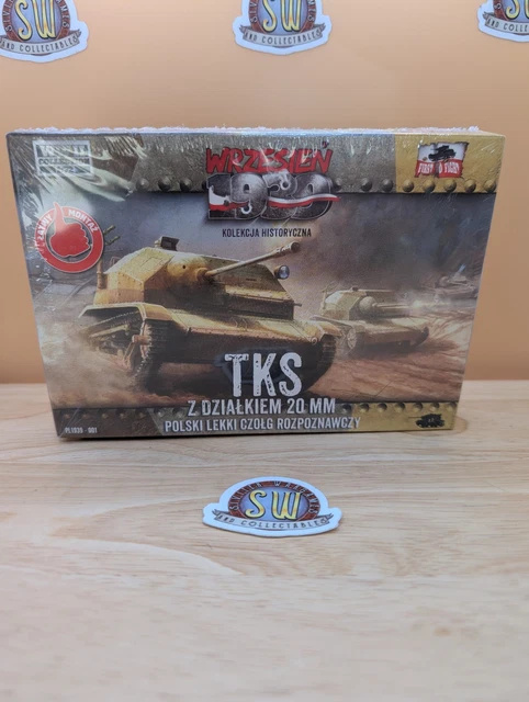 FIRST TO FIGHT Kits 027 1:72 Polish TKS Light Tank 1939 Complete £10.00 ...