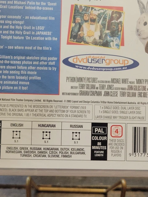 MONTY PYTHON AND the Holy Grail - Collector's Edition (DVD, 1974 ...