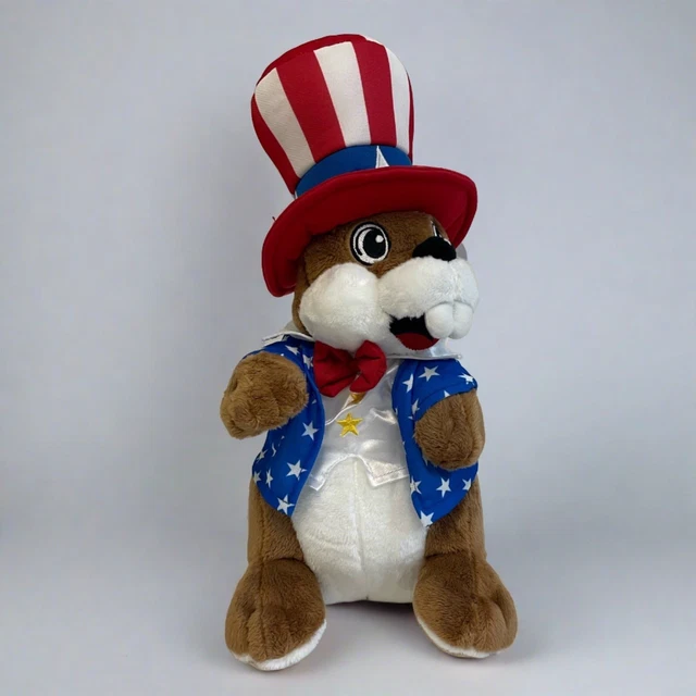 2024 BUC-EES BEAVER 4th of July Patriotic Plush Stuffed Toy TX Mascot ...