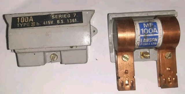 HENLEY SERIES 7 Fuse Carrier With 100A Fuse £5.92 - PicClick UK