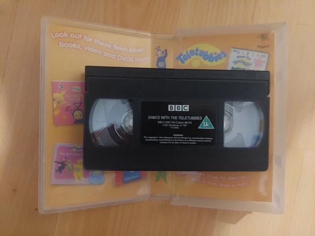 CBEEBIES TELETUBBIES DANCE With The Teletubbies Childrens VHS Tape ...
