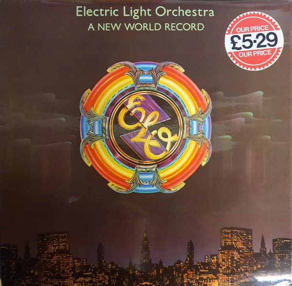 ELECTRIC LIGHT ORCHE - A New World Record - Used Vinyl Record - 18 ...