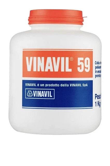 COLLA VINILICA VINAVIL 59 1kg legno carta sughero mosaico EUR 11,49 ...