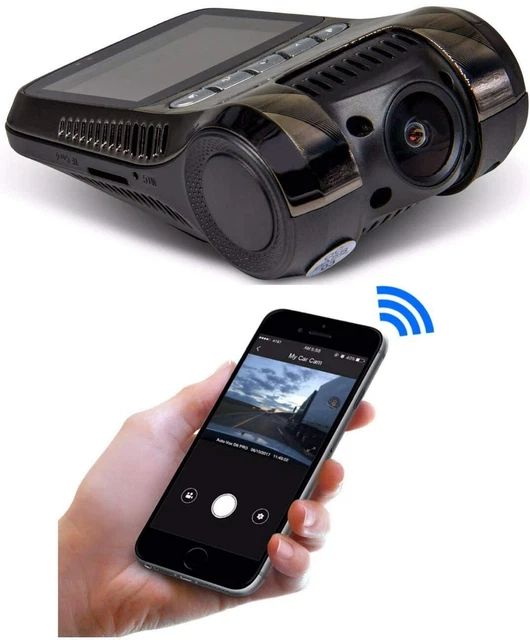 YAKOLA YY9 WIFI DashCam, HD Full HD Camera Auto, 24H Parking Mode, 1.5 ...