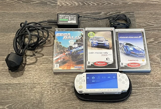 SONY PSP-2003 PLAYSTATION Console palmare bianca con giochi EUR 81,95 ...