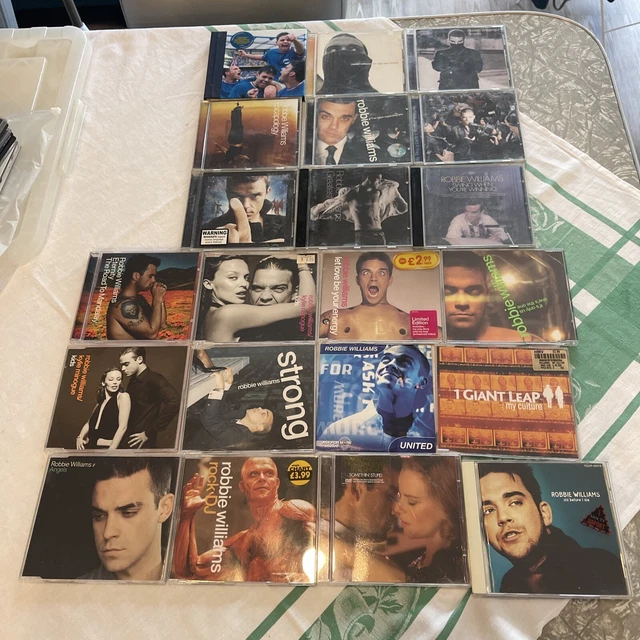 ROBBIE WILLIAMS CD Albums And Singles EUR 12,29 - PicClick FR